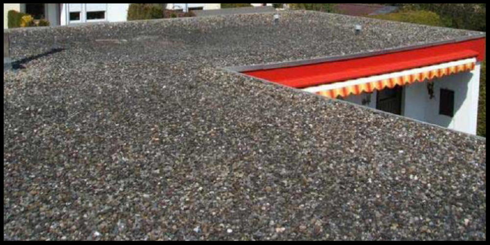 Dachabdichtung auf Bitumen