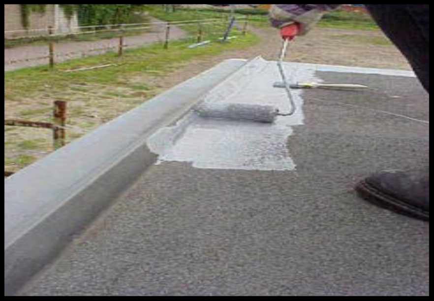 Dachabdichtung auf Bitumen